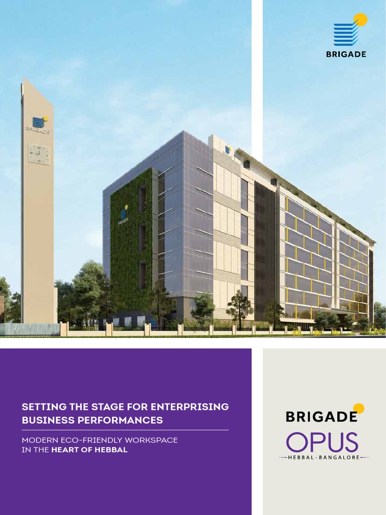 Setting The Stage For Enterprising Business Performances: Heart of Hebbal | PDF | Elevator