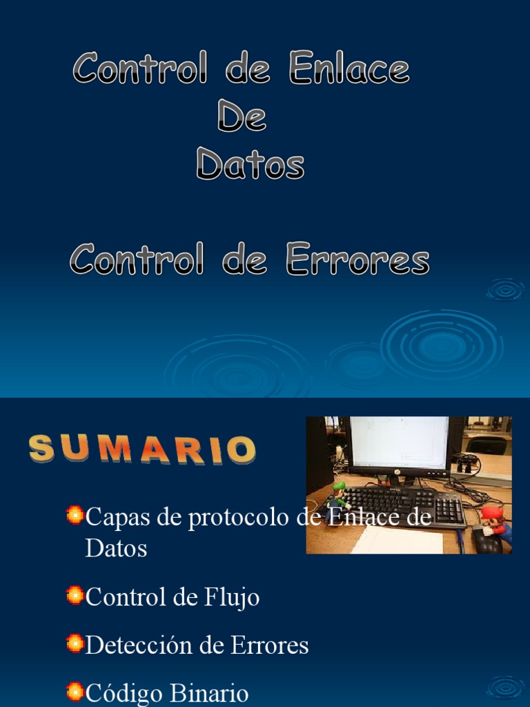 Control De Errores Pdf Codificaciones Edad De Información