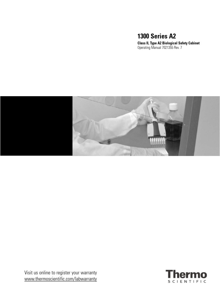 7021355r7 Op Manual - Biological Safety Cabinet | PDF | Manufactured ...