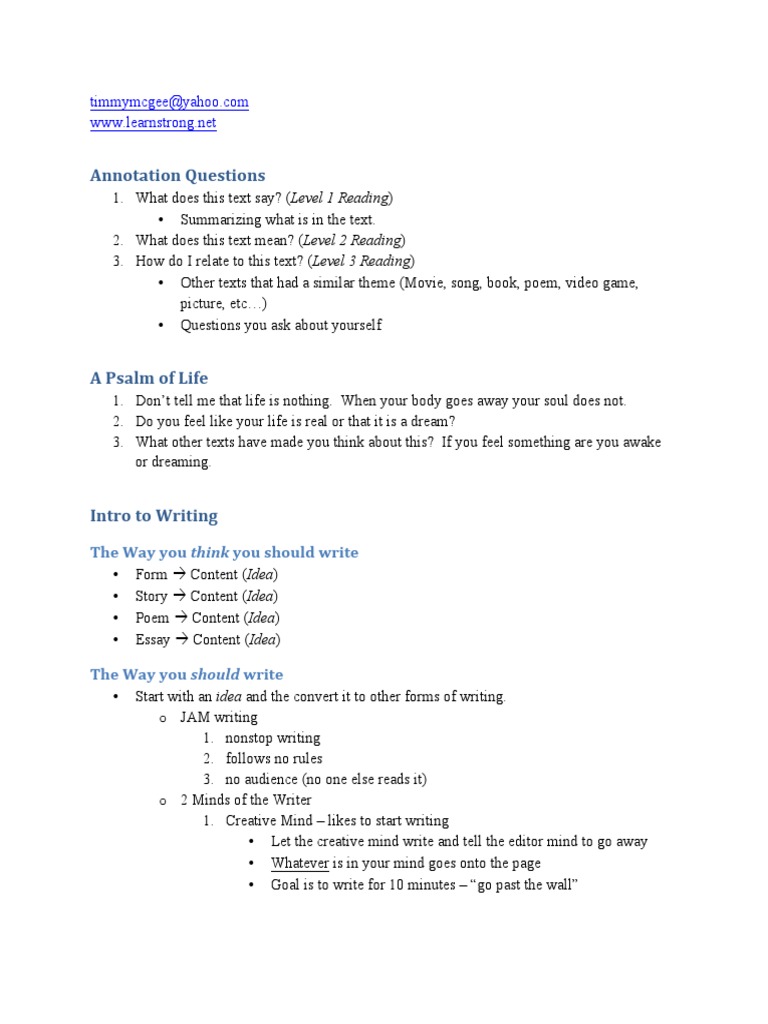 McGee and Me: Writing Insights | PDF | Plot (Narrative)