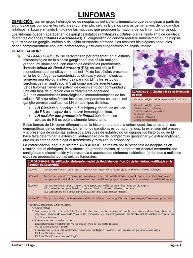7 Linfomas | PDF | Linfoma | Leucemia