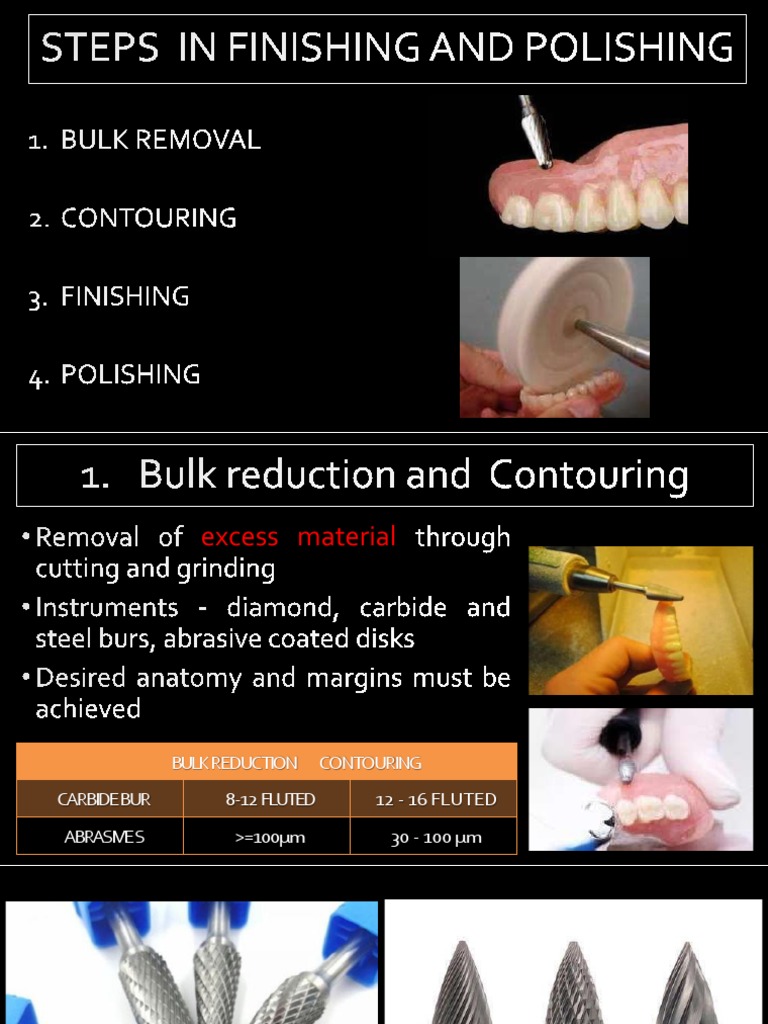 Principles in Finishing and Polishing | PDF