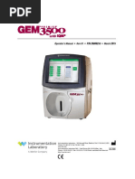 Gem Premier 3000 Operator's Manual | PDF | Hemoglobin | Nature