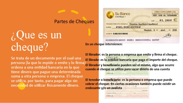 Poster Cheques | PDF