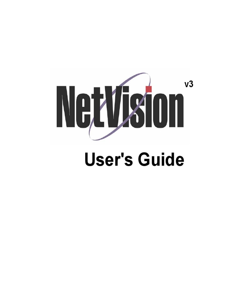 21 0430e v3 Netvision Users Guide | PDF | Login | Microsoft Windows