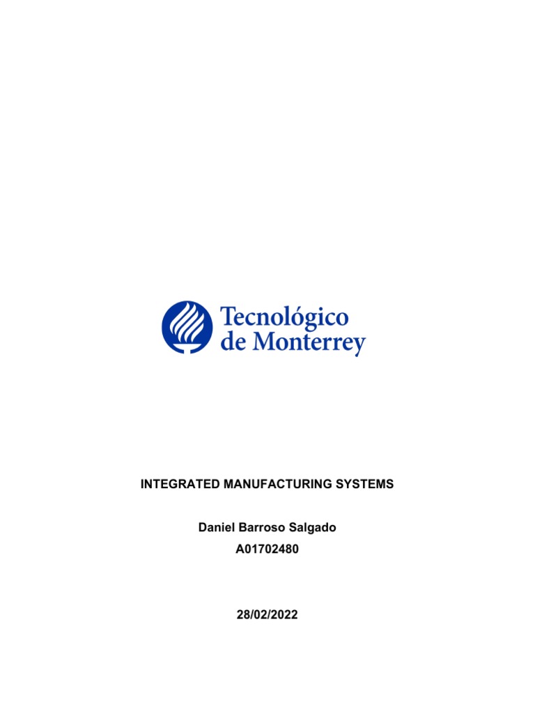 Integrated Manufacturing Systems | PDF