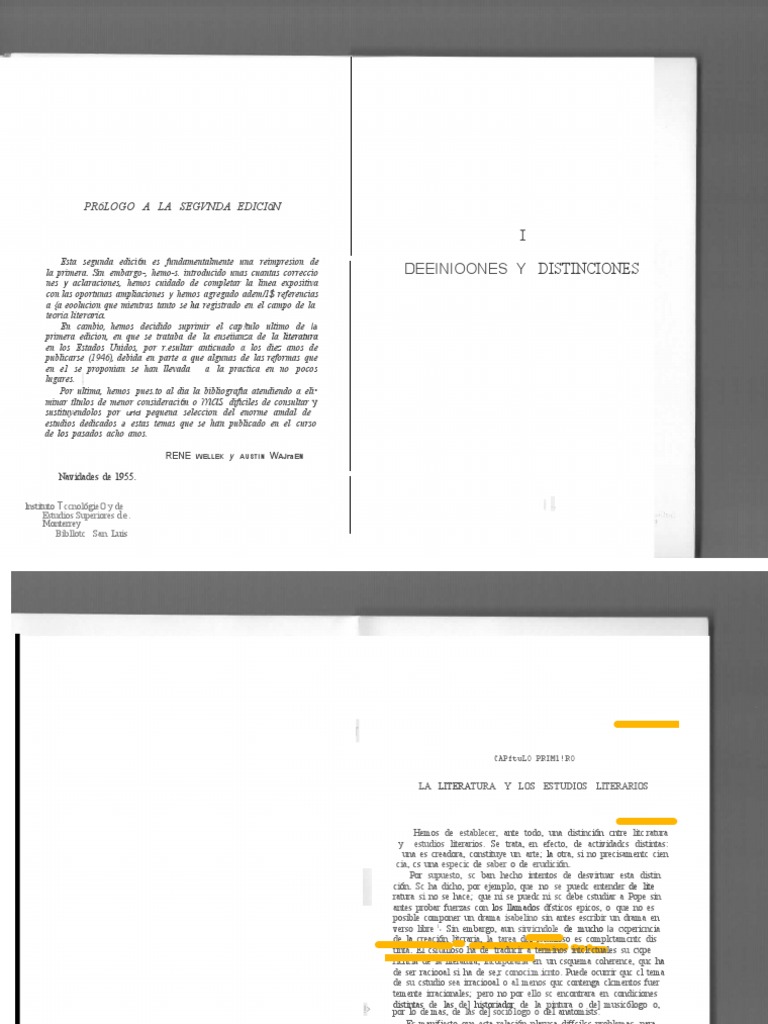 Wellek-y-Warren - Teoría - 7-32 | PDF | Novelas | Poesía