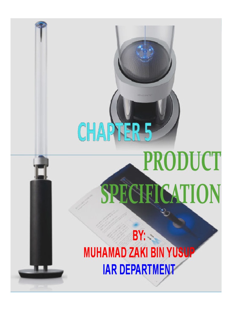 Chapter 5 - Product Specifications | PDF
