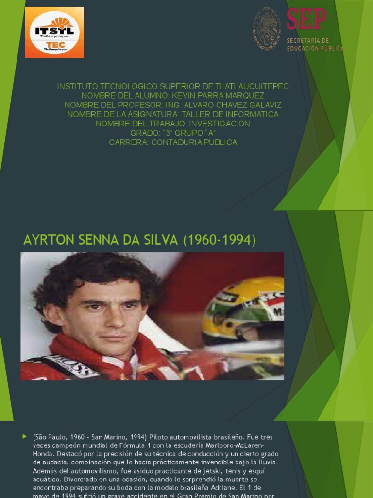 Ayrton Senna | PDF | Deportes individuales | Deportes