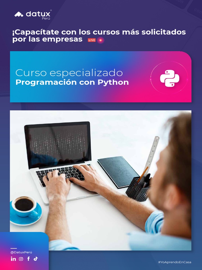 Curso Especializado Programación Con Python | PDF | Python (lenguaje de ...