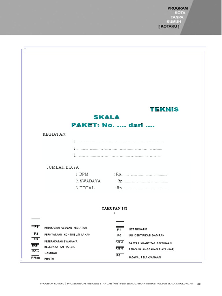 Dokumen Perencanaan Teknis | PDF