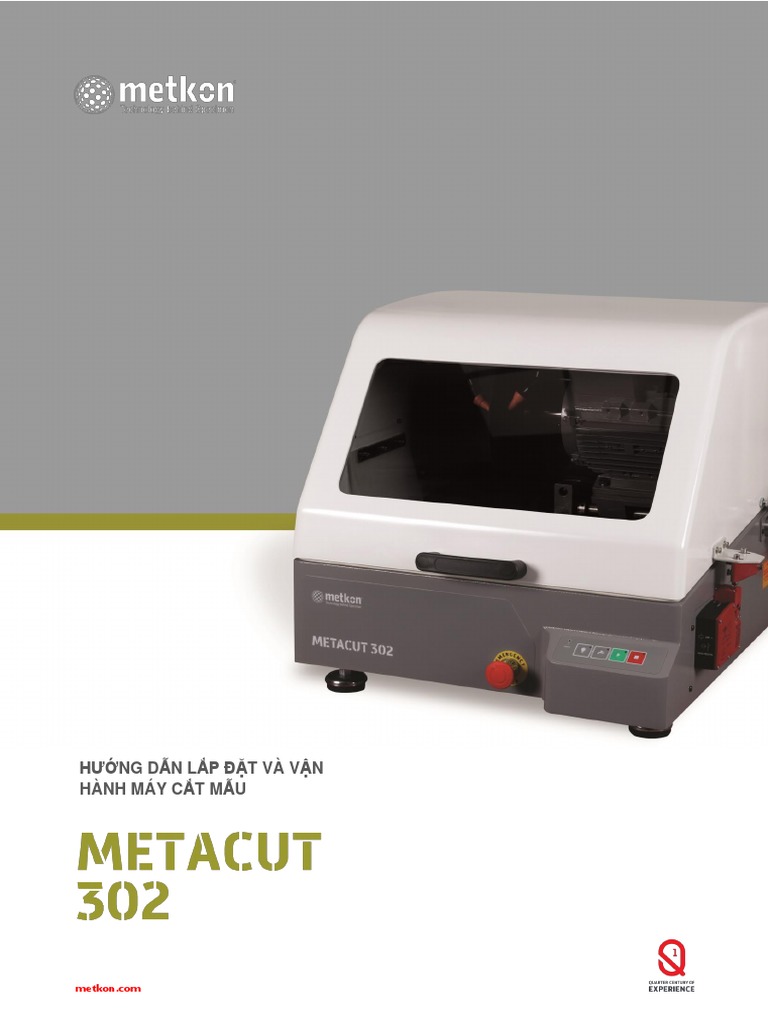 Vietnamese +metkon Metacut 302 Operation and Instruction Manual Mt18-02 | PDF