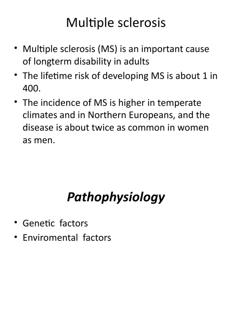 Multiple Sclerosis | PDF | Multiple Sclerosis | Neuroscience