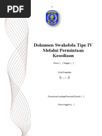 Model Dokumen Swakelola Tipe II | PDF