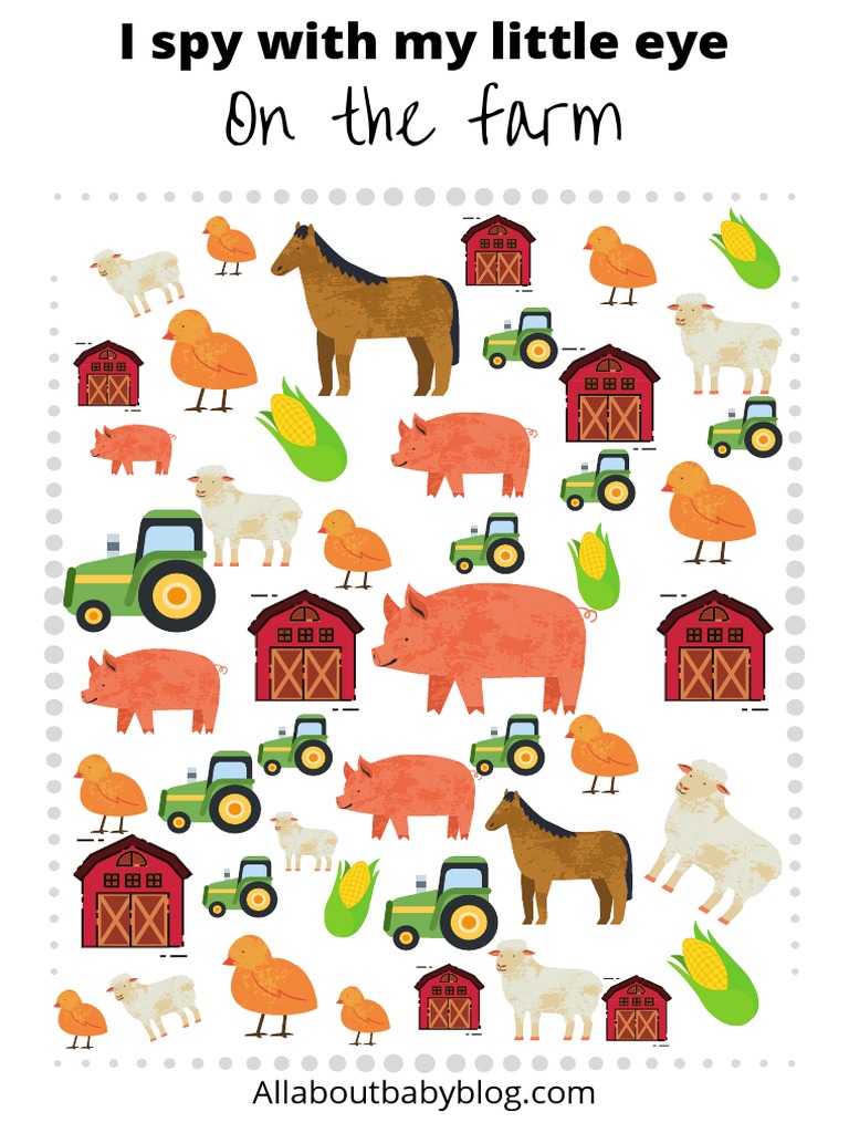 Wedding I Spy For Kids