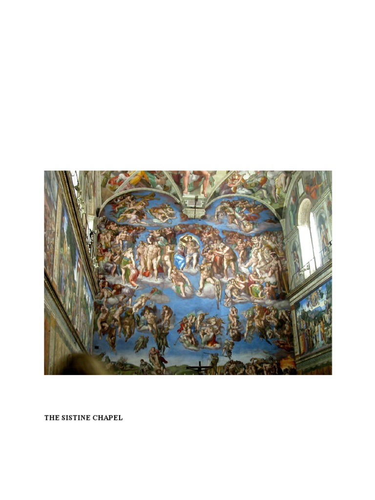The Sistine Chapel | PDF | Michelangelo | Paintings