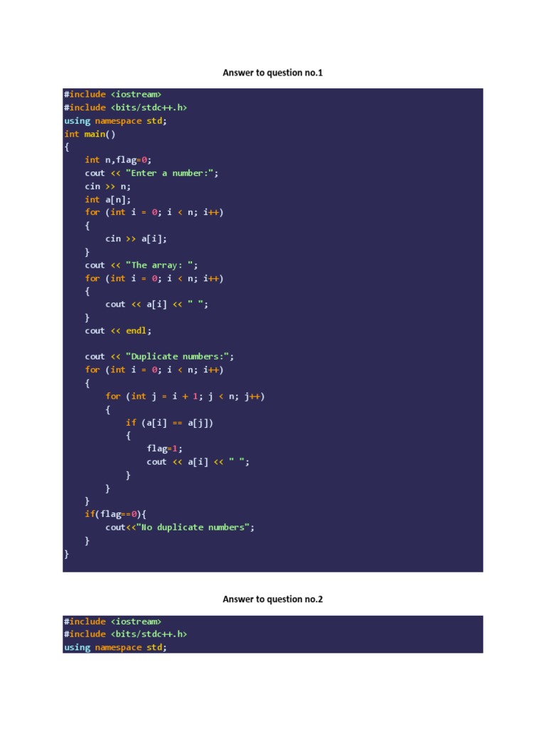 STD Main: Iostream Bits/stdc++.h | PDF | Namespace | Computer Programming STD Main: Iostream Bits/stdc++.h | PDF | Namespace | Computer Programming
