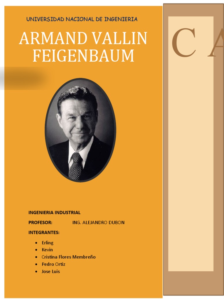 Armand Vallin Feigenbaum | PDF | Calidad (comercial) | Marketing