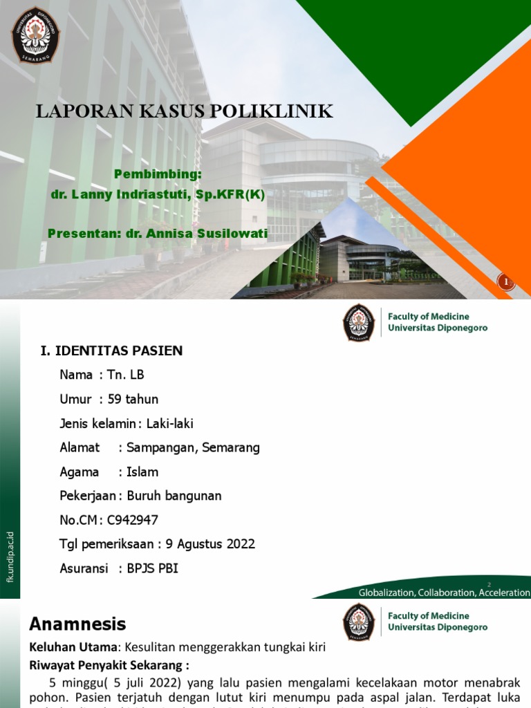 Lapkas Poli Orif Femur Nisa Fix | PDF