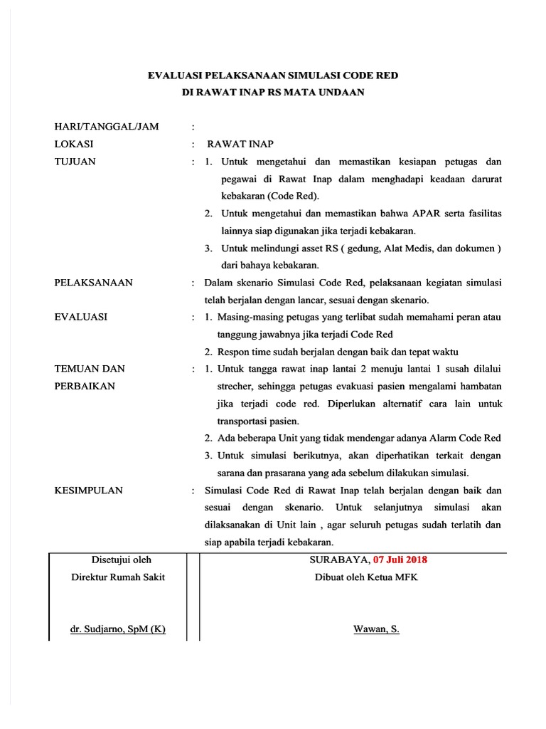 5 Evaluasi Simulasi Code Red | PDF | Sains & Matematika | Komputer