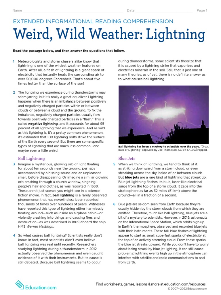 extended-informational-reading-comprehension-weird-wild-weather ...