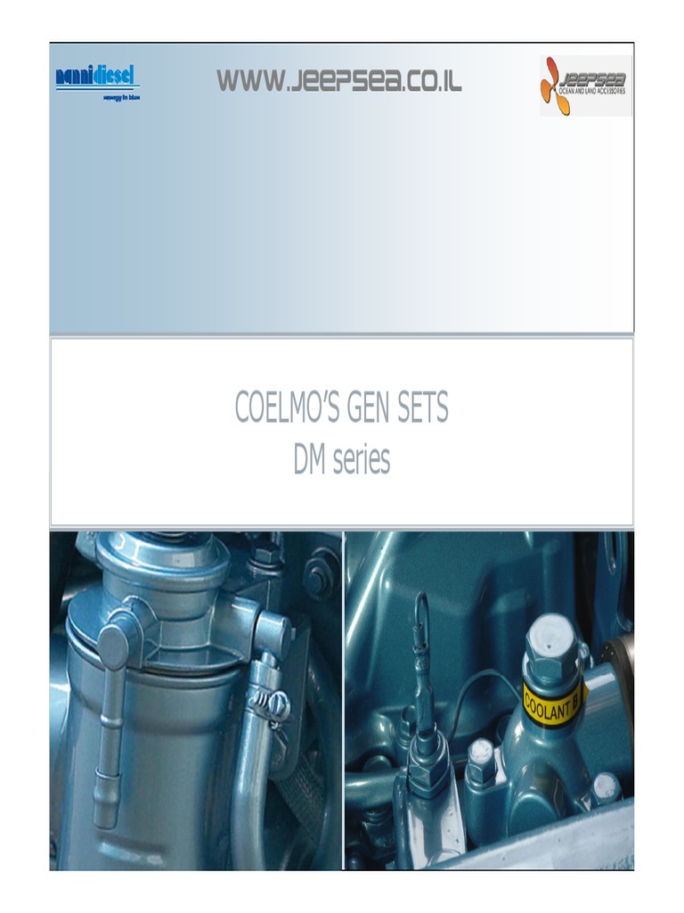 Coelmo'S Gen Sets DM Series: WWW - Jeepsea.Co - Il | PDF | Electrical ...