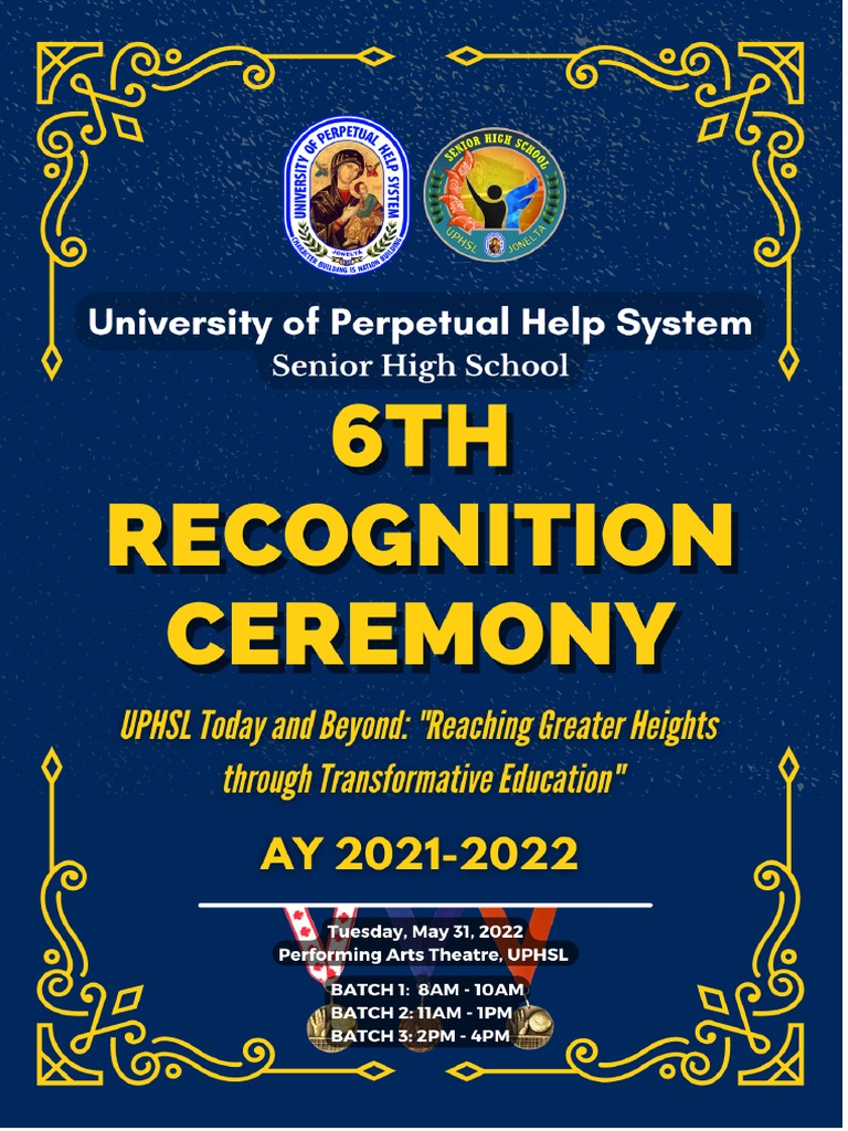 6th-Recognition-Ceremony-program | PDF