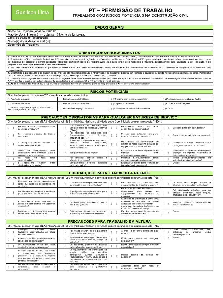 Excelente Modelo de PT ! | PDF | Eletricidade | Guindaste (máquina)