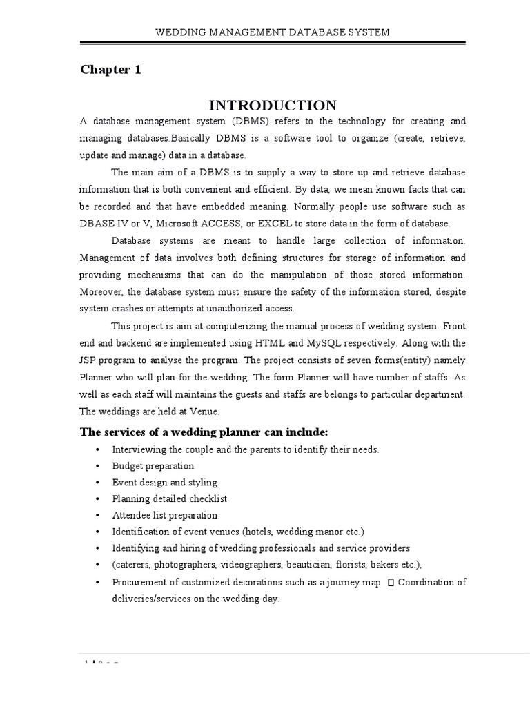 Project Report On DBMS Project | PDF | Databases | My Sql Project Report On DBMS Project | PDF | Databases | My Sql