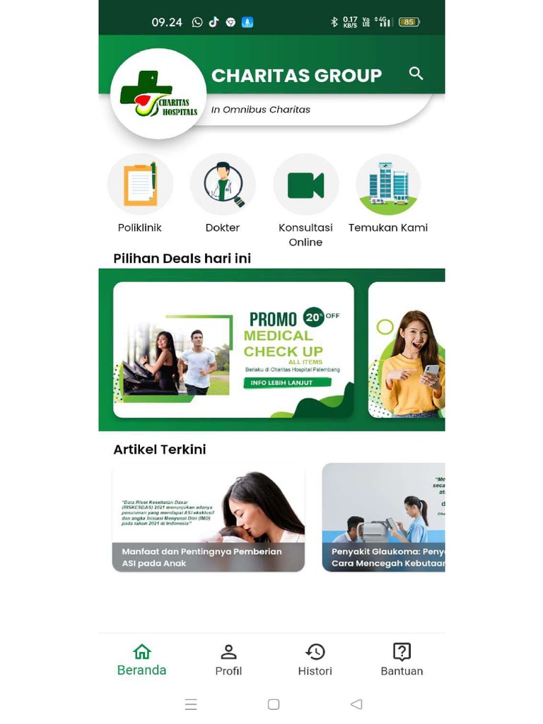 Aplikasi My Charitas | PDF