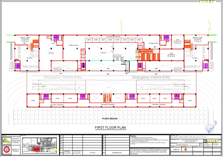 City Side Station Building - First Floor Plan | PDF