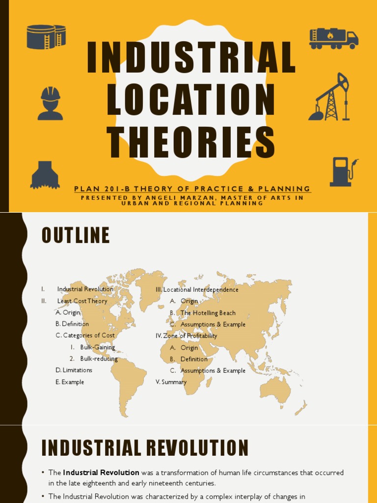 Industrial Location Theories | PDF | Profit (Economics) | Economics
