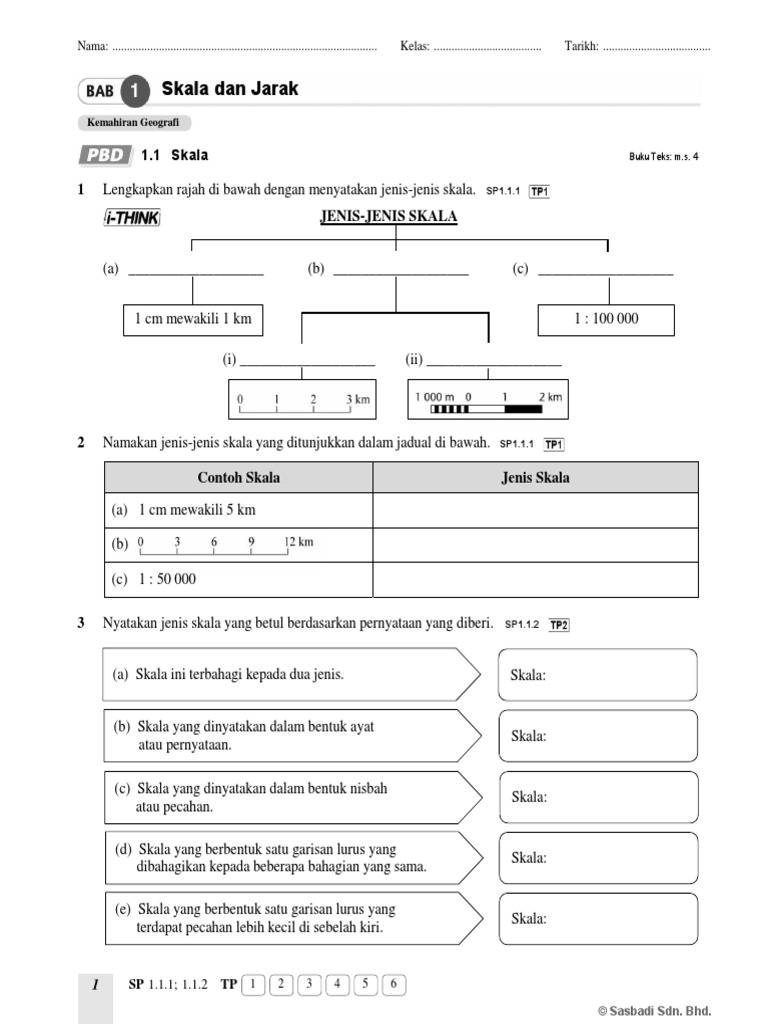 Geografi Tg2 - Bab 1 | PDF