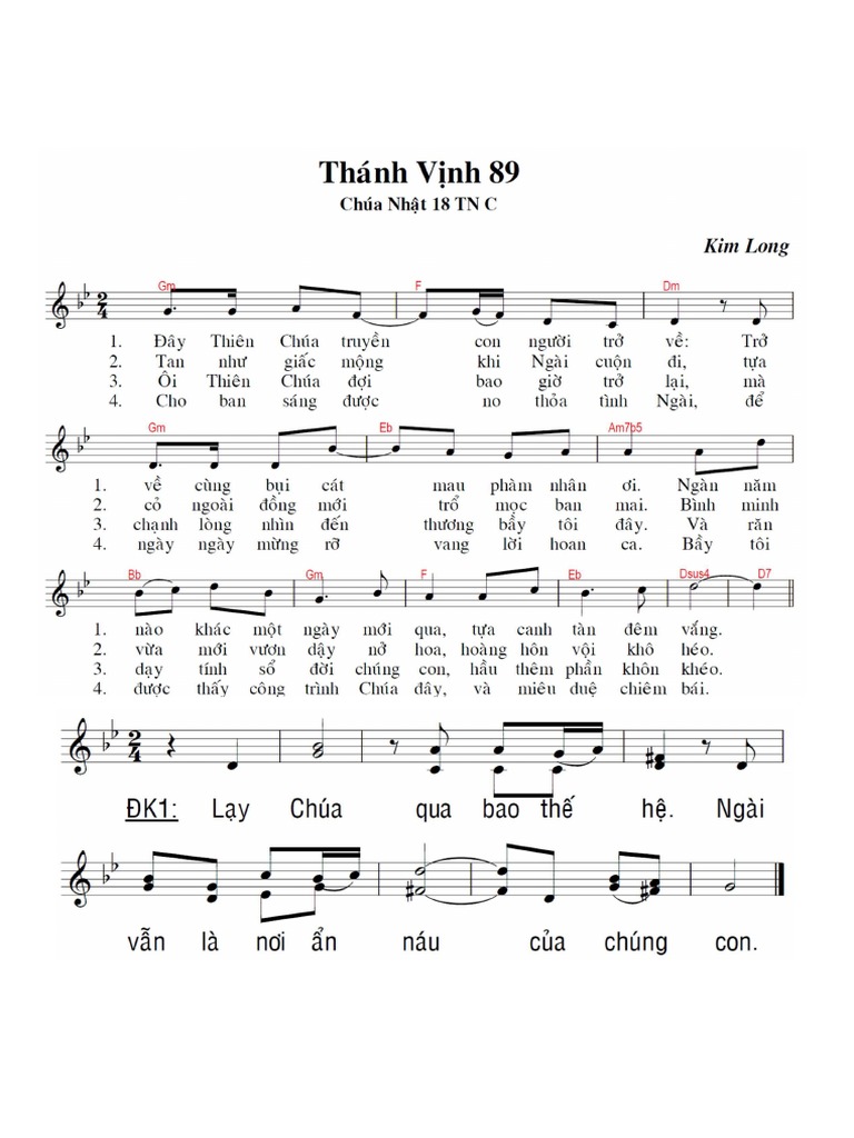 Thanh Vinh 89 KL CN18TNC | PDF