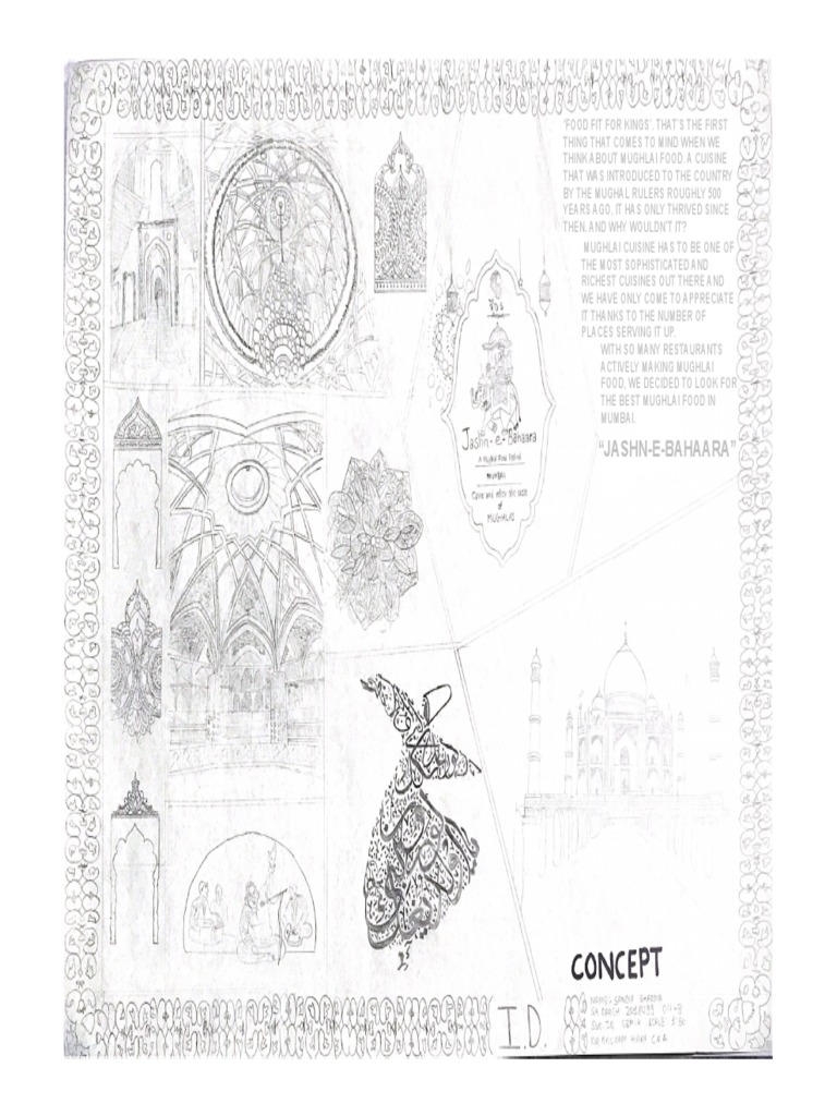 Concept Sheet For Restaurant | PDF