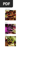 FNAF World Attack Types and Effects | PDF