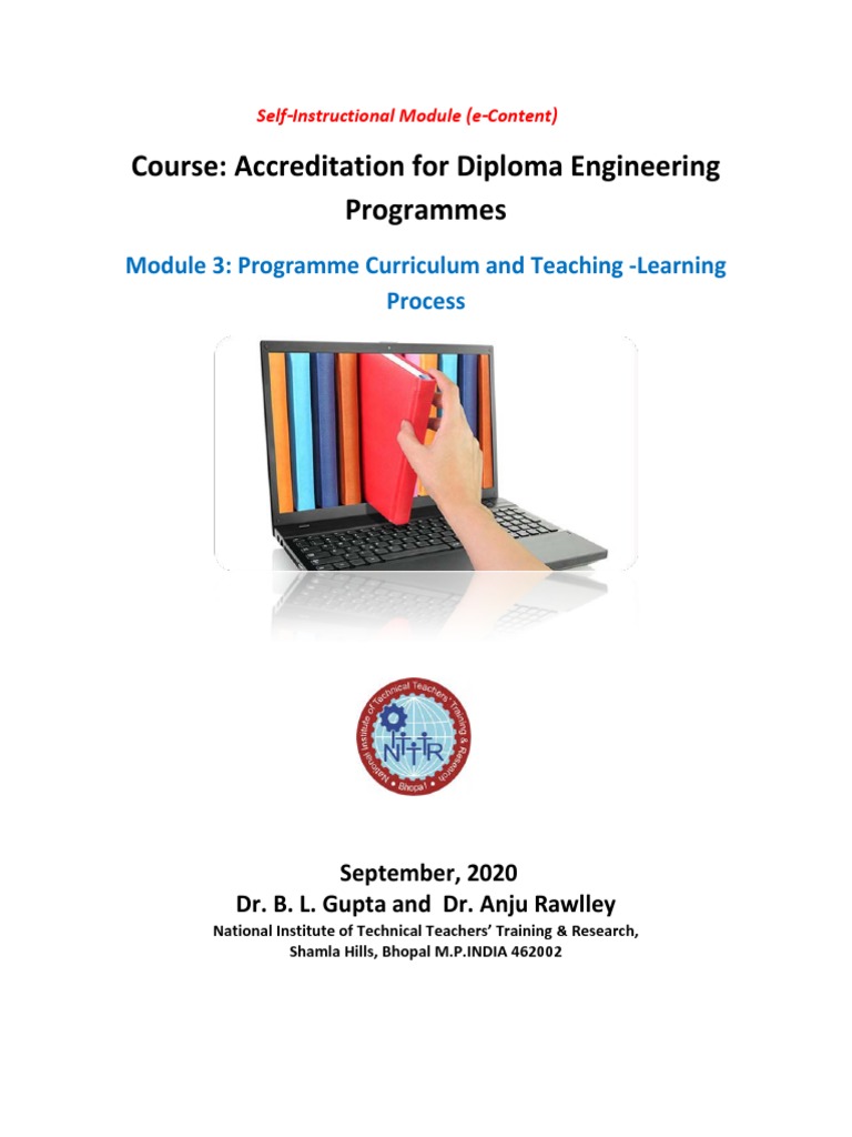 1 Course - Ict in Teaching and Learning Module-1 - Education in ...