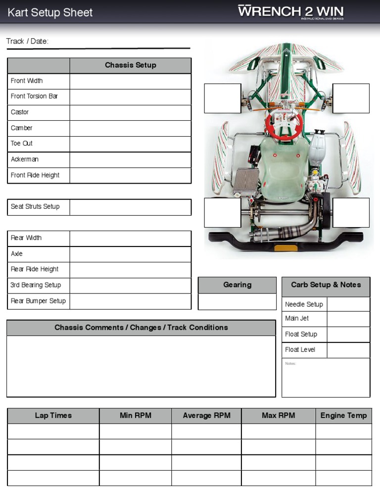 Kart Chassis Setup Guide | PDF | Computers