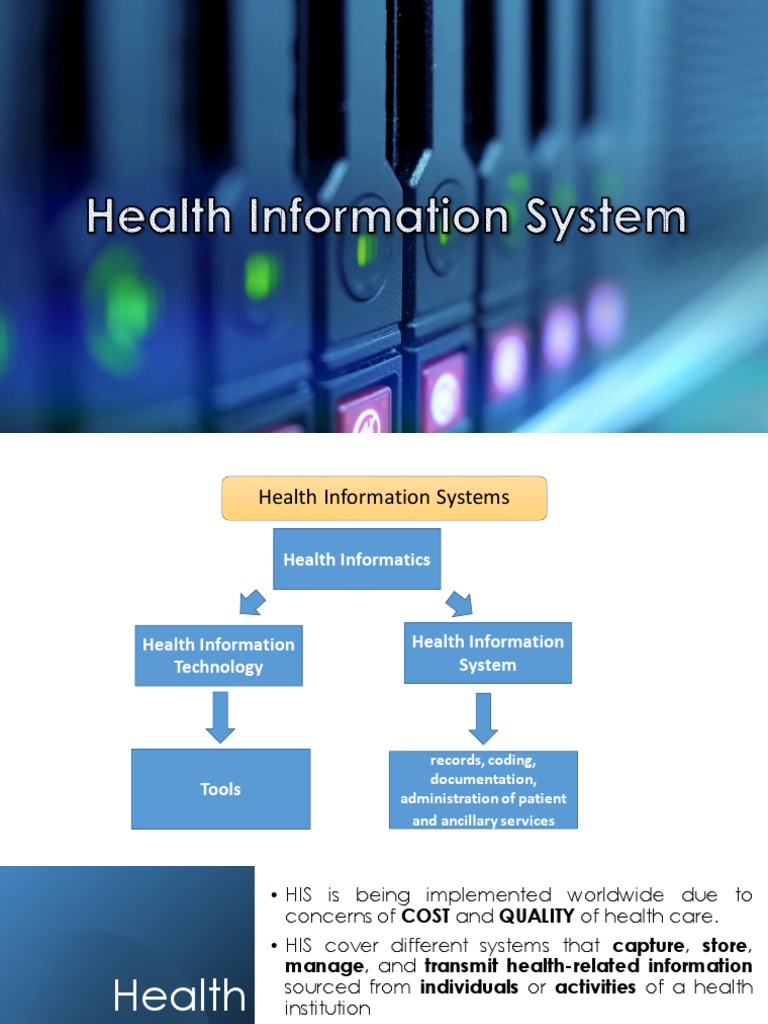 Lesson 5 Health Information System | PDF | Health Informatics | Information