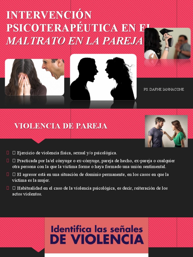TCC30 Maltrato en Pareja | PDF | Abuso infantil | Violencia