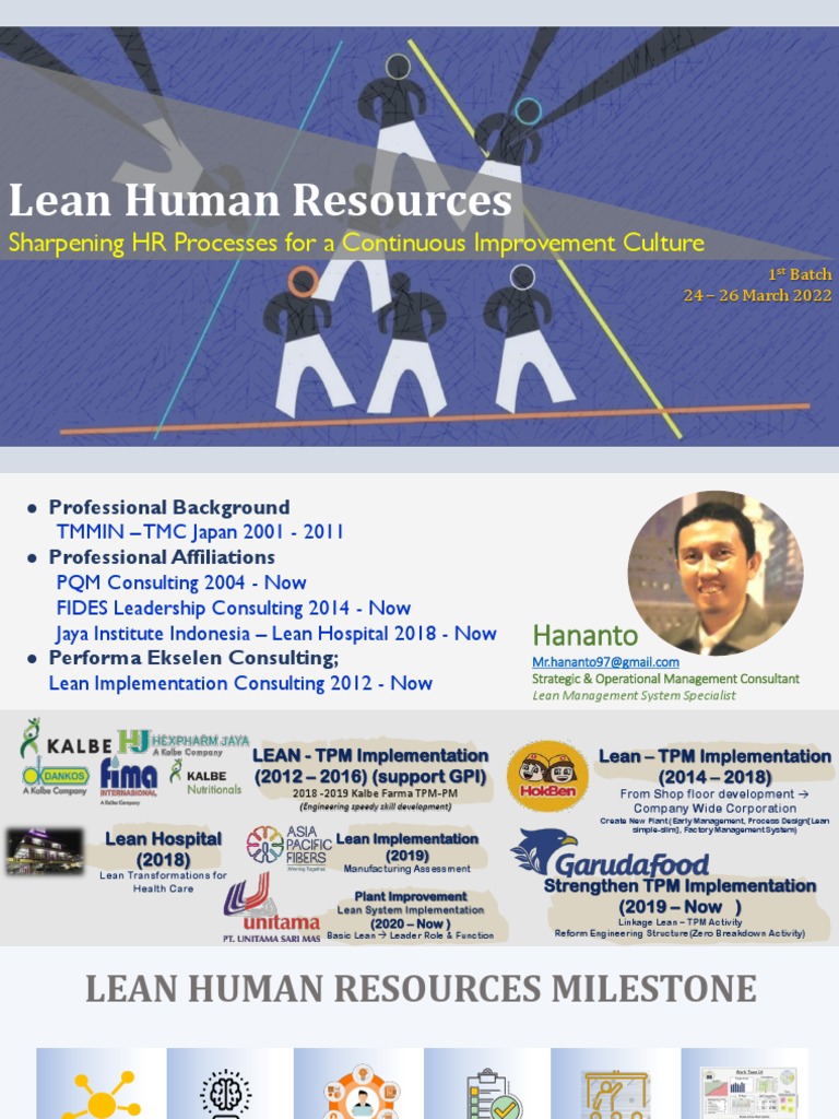Lean HR Transformation | PDF | Lean Manufacturing | Human Resources