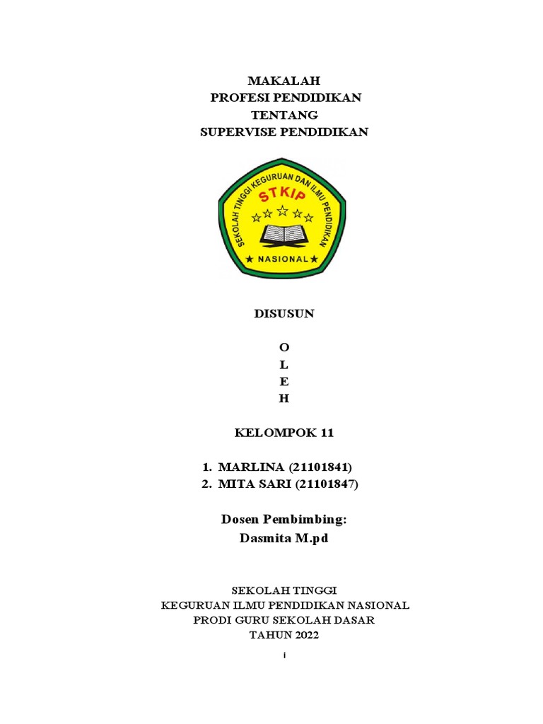 Makalah Supervisi Pendidikan | PDF