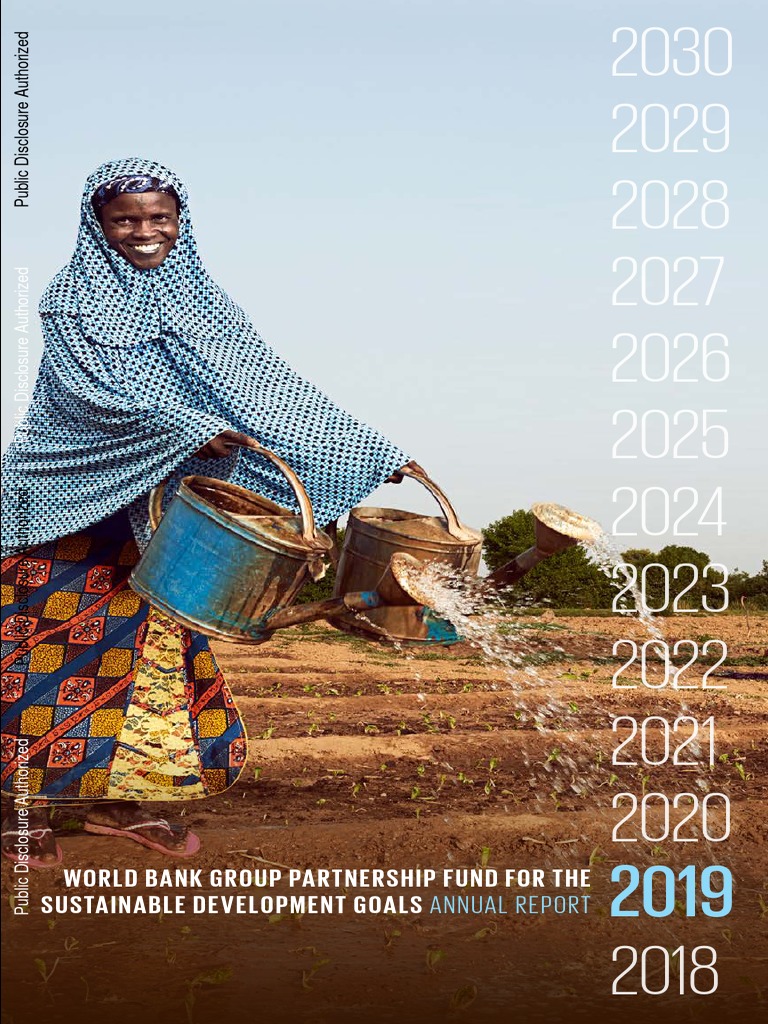 World Bank Group Partnership Fund For The Sustainable Development Goals ...