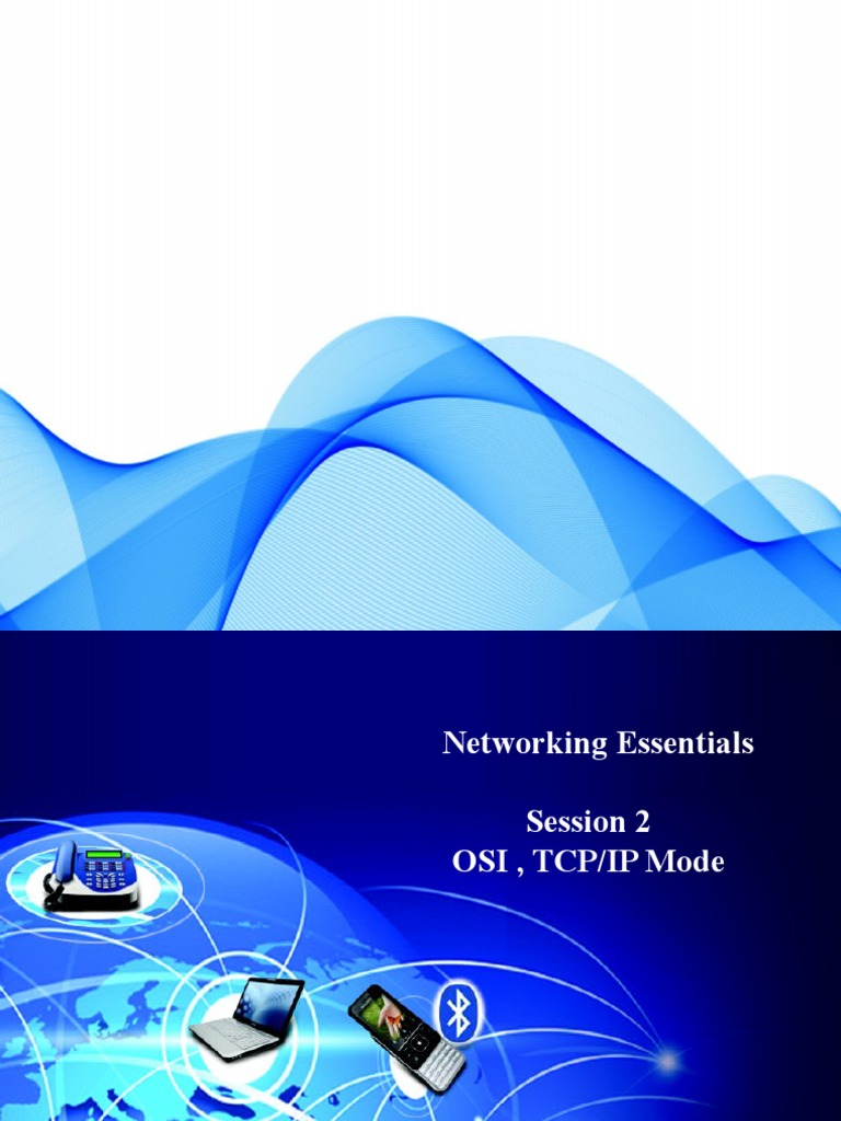 Session 2 OSI, TCP Model | PDF