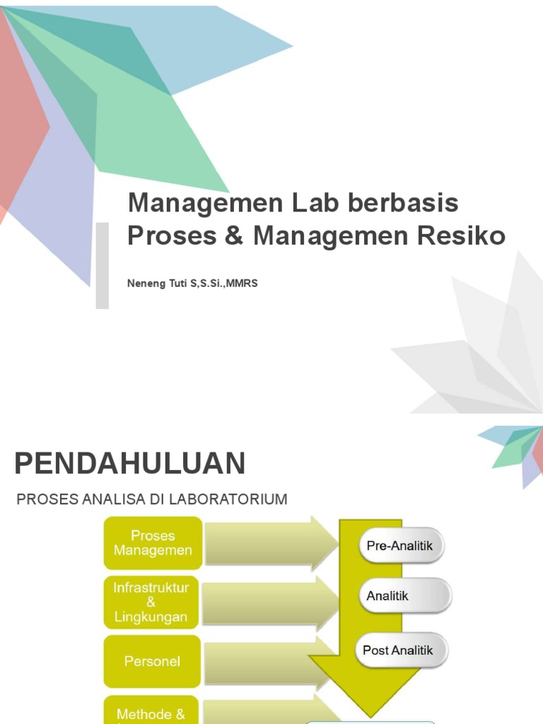 1.manlab Proses Resiko | PDF | Bisnis