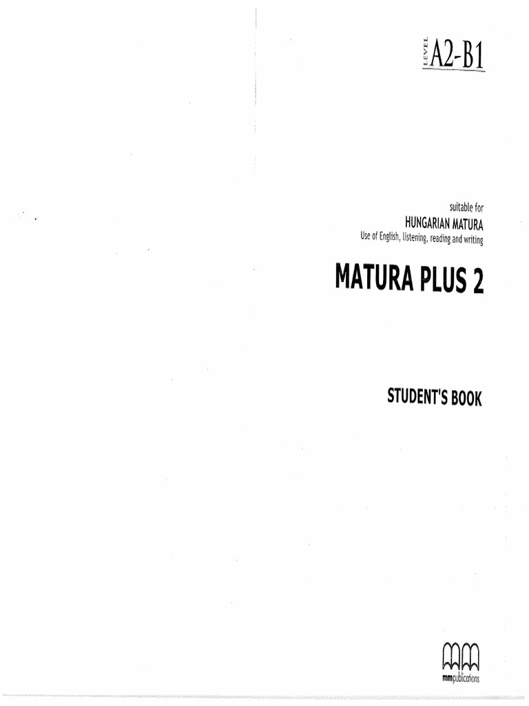 Matura Plus 2 Student's Book | PDF