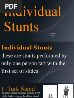 Stunts - Physical Fitness and Self-Testing Activities | PDF ...