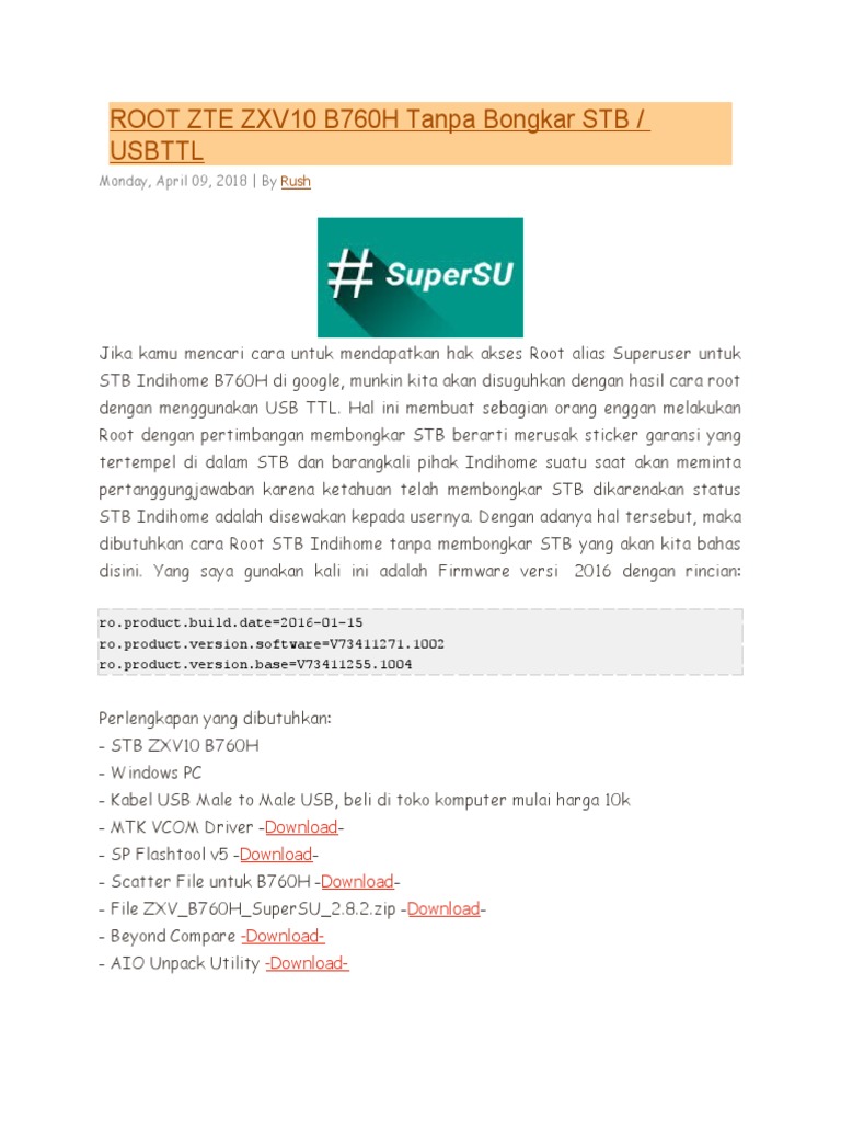Tutorial STB B760H | PDF