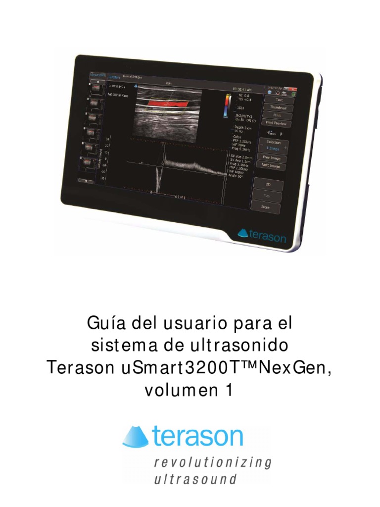 Manual Terason 3200T | PDF | Microsoft Windows | Ultrasonido