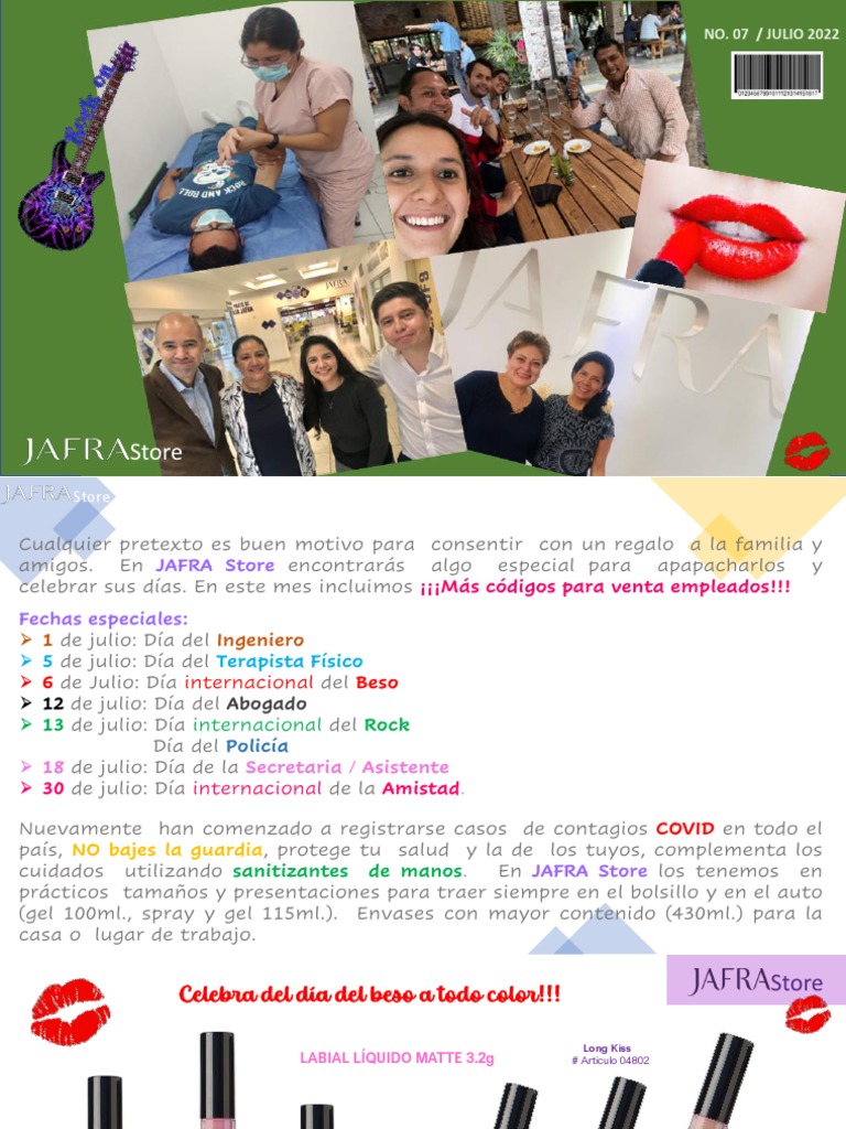 Catalogo Jafra StoreJULIO 22 | PDF | Inicio | Salud pública